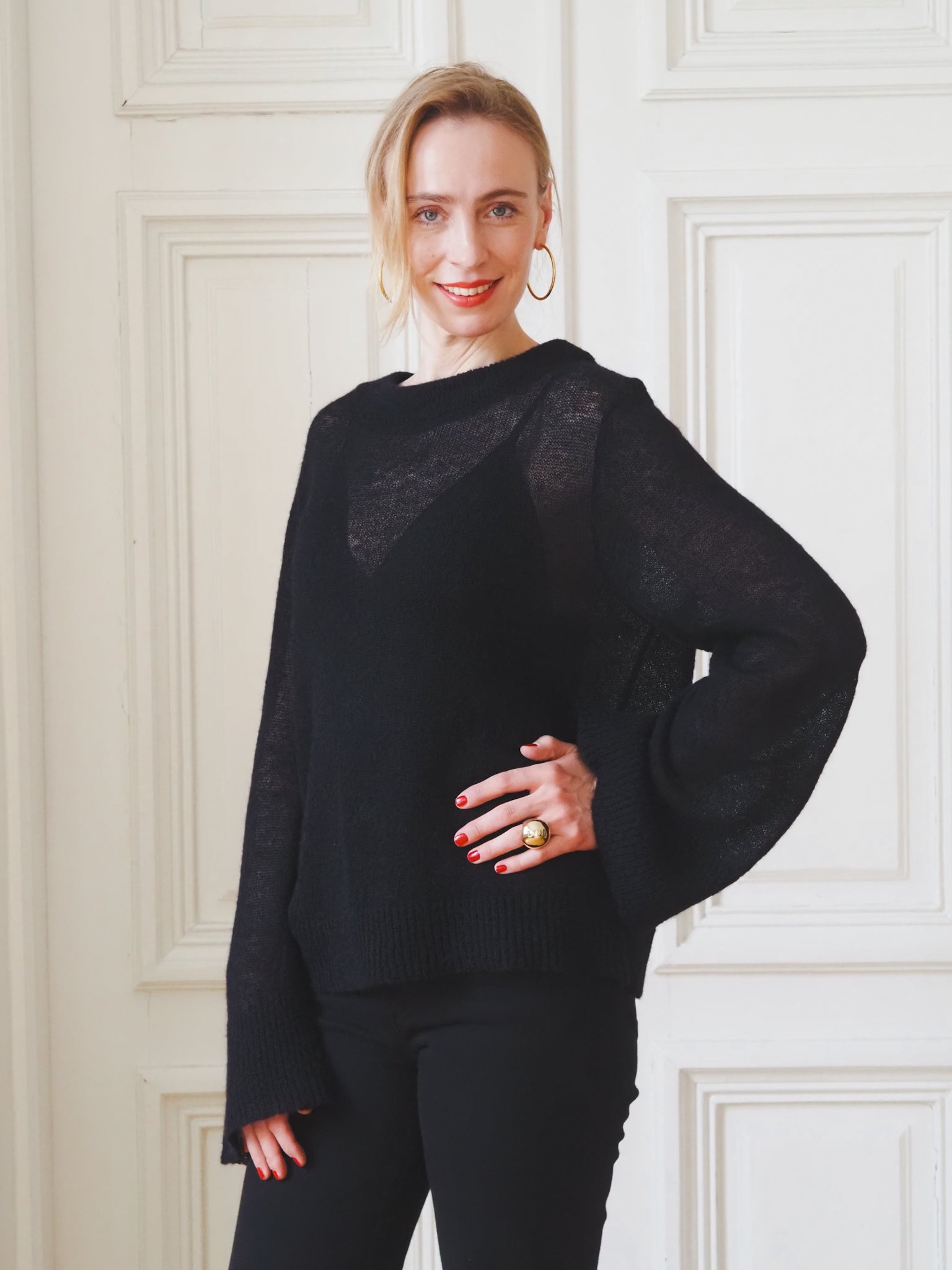 Eden Jumper, Black – UHANA