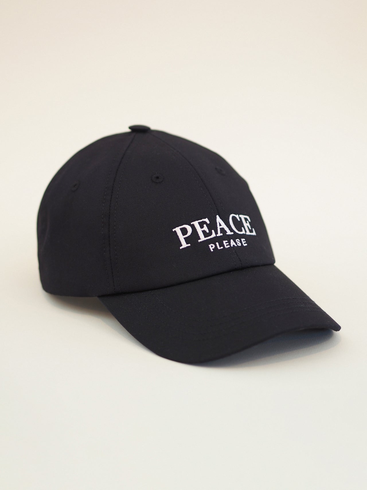 Peace Please Cap, Black – UHANA